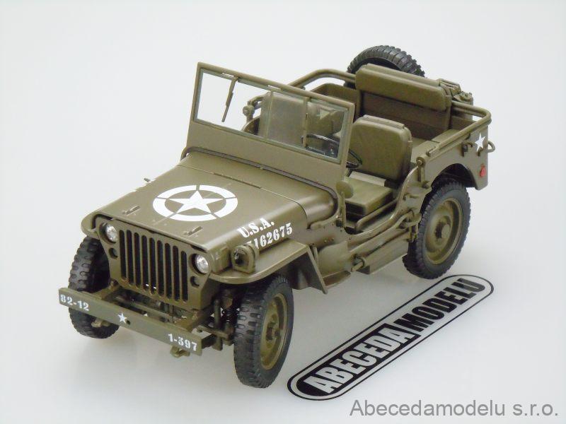Welly 1:18 Jeep Willys MB U.S. Army 1941 (green) 18055