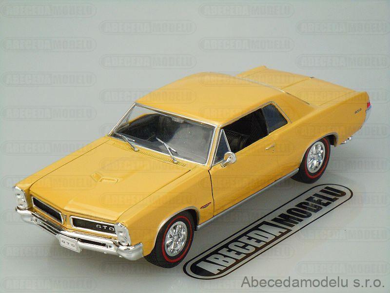 Welly 1:24 Pontiac GTO 1965 (gold) 22092
