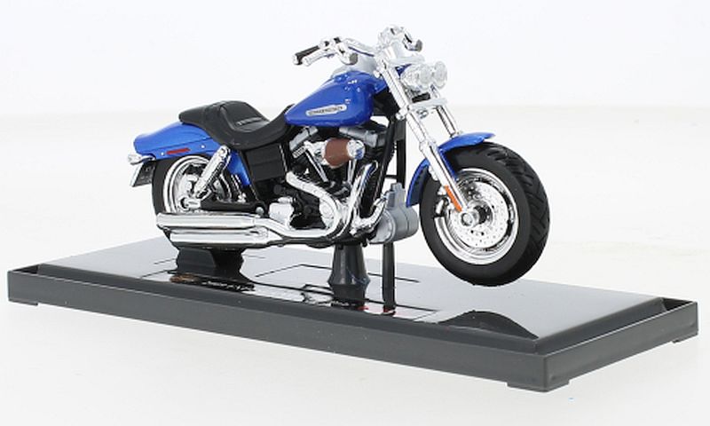 Maisto 1:18 Harley-Davidson 2009 FXDFSE Cvo Fat Bob (blue) 39360-21905