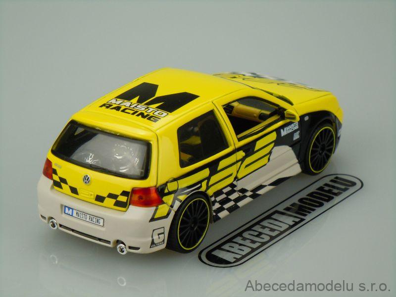 Maisto 1:24 VW Volkswagen Golf R32 Custom (yellow) 31043