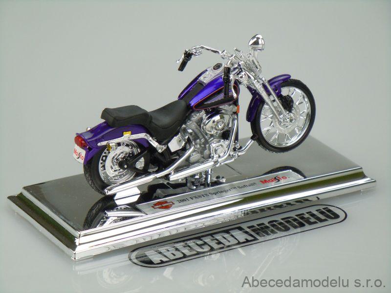 Maisto 1:18 H-D 2001 FXSTS Springer Softail 10143