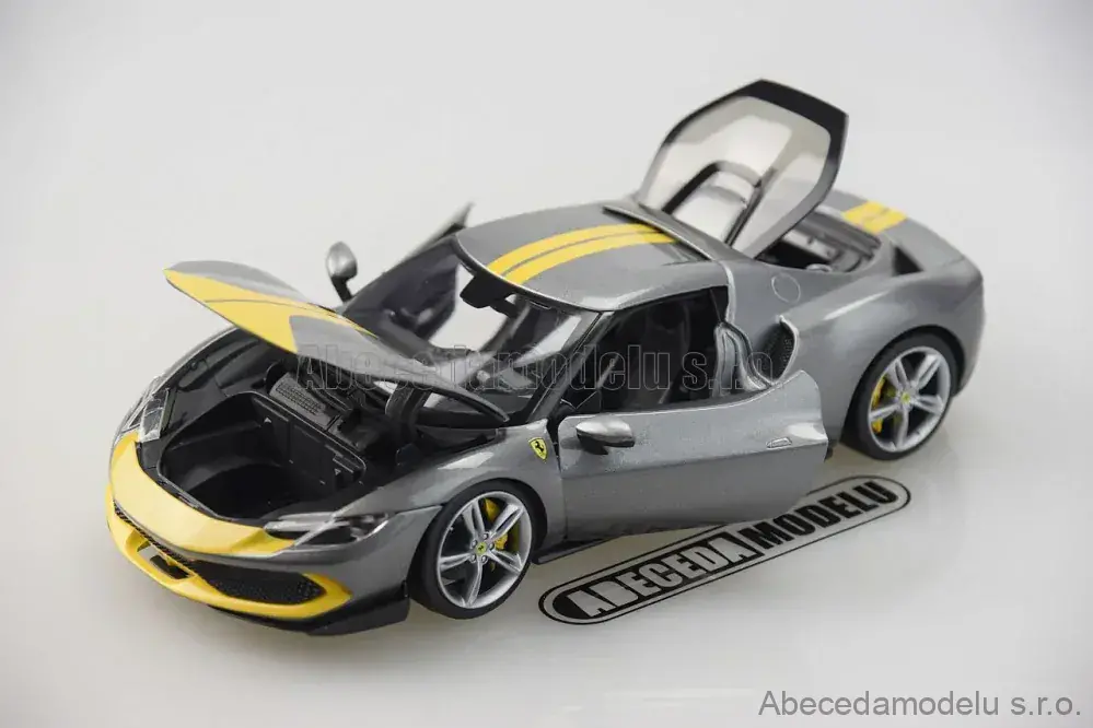 Bburago 1:18 Ferrari 293 GTB Assetto Fiorano 2022 (grey) 16017